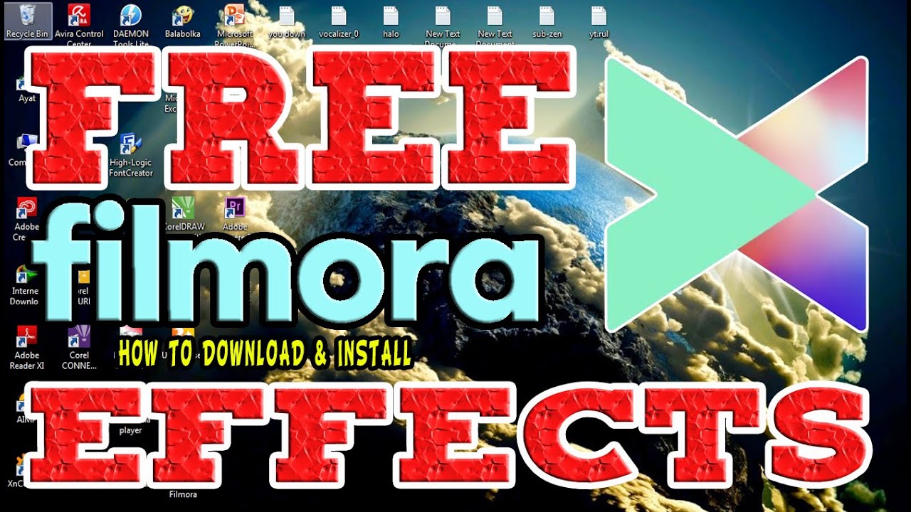 Free Download Filmora x Effects...!!! - YouTube