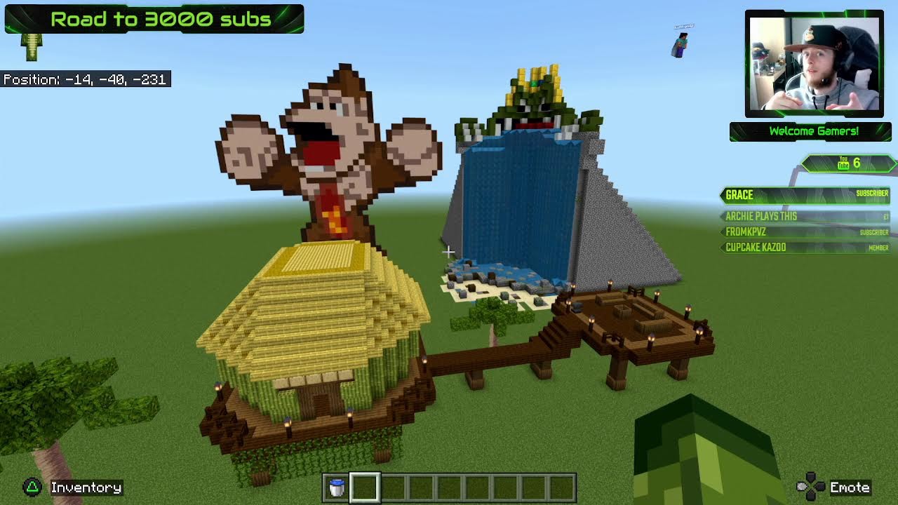 Live - Subscriber Creative Crunch / Minecraft (PS5) - YouTube