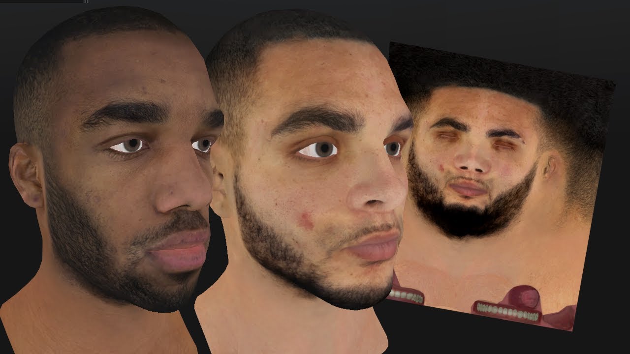 PES2018 | Export FIFA18 Faces for Face Creation - YouTube