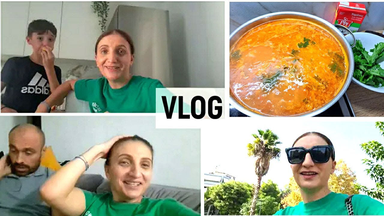VLOG:Πώς είμαστε έτσι;Τι μαγειρεύω,Σπιτικά NUGGETS,Super market haul ...