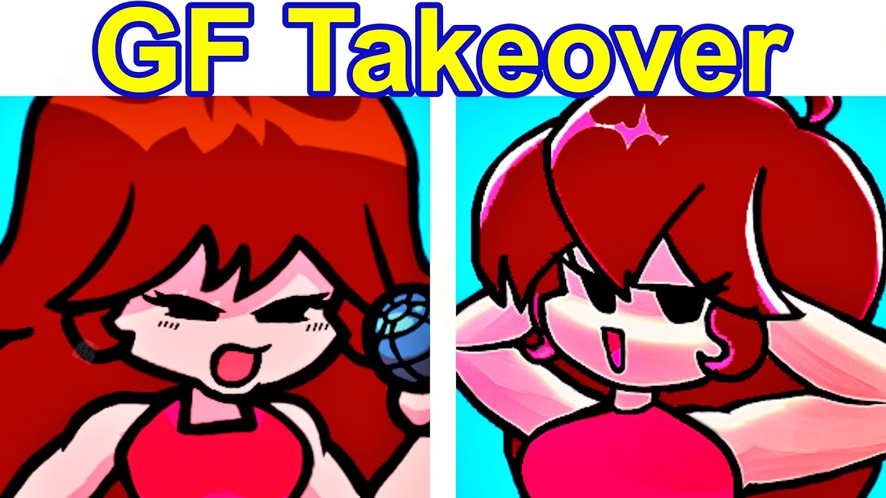 GIRLFRIEND TAKES OVER | Friday Night Funkin' | Just a GF Mod (FNF Mod ...