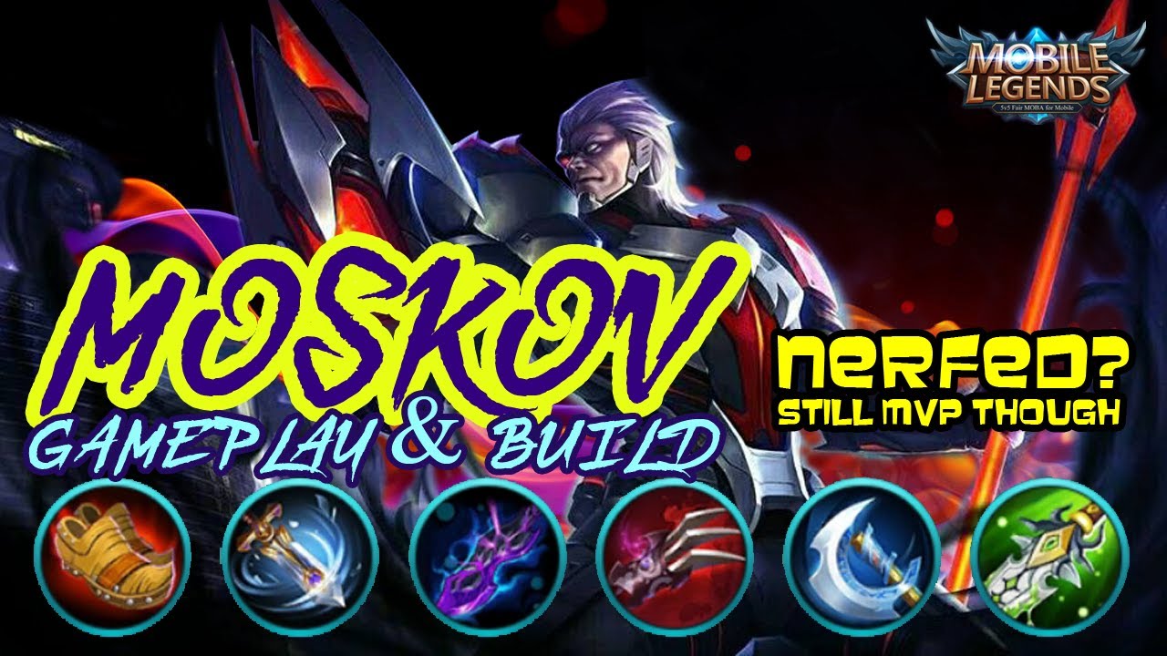 MLBB | Moskov MVP | Gameplay & Build to MVP - YouTube