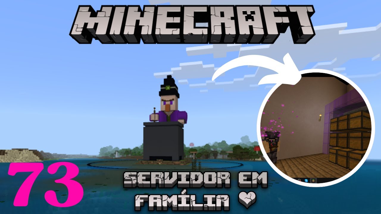 PROJETO FARM de BRUXA FINALIZADO #73 Servidor em Família ️ Minecraft ...