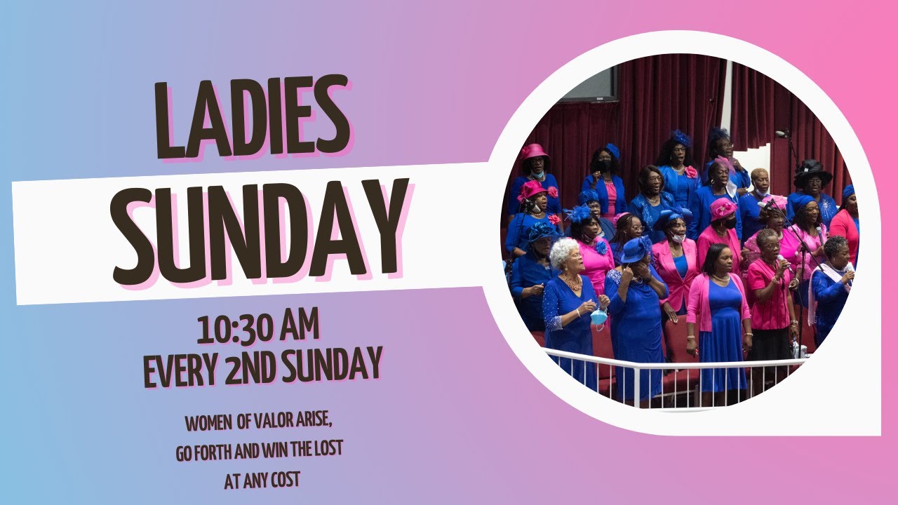 Ladies Sunday March 12th, 2023 - YouTube