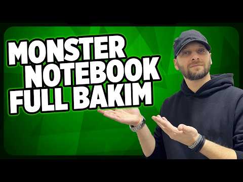 Monster Notebook, Termal Macun Bakımı ve Fan Değişimi - Thermal Putty Yenileme
