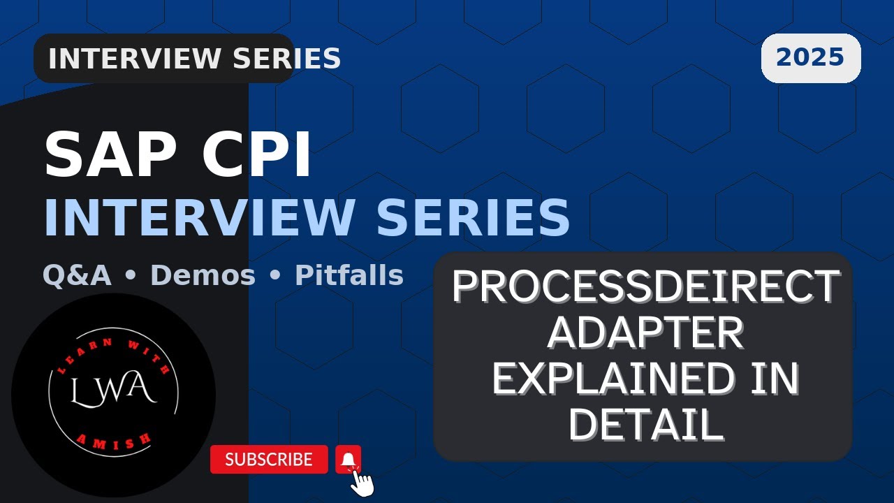CPI Interview Question - ProcessDirect in SAP Cloud Integration (CPI ...