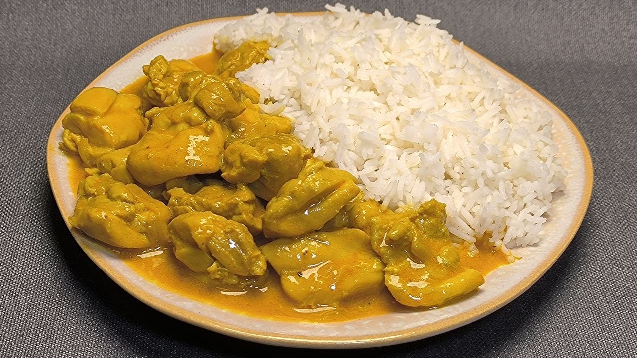 Pollo al Curry con Leche de Coco en Solo 30 Minutos: Receta Fácil ...