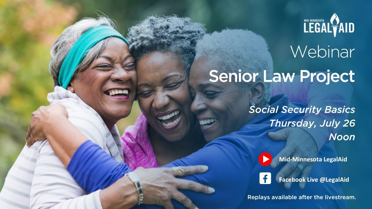 Senior Law Project Webinars - YouTube