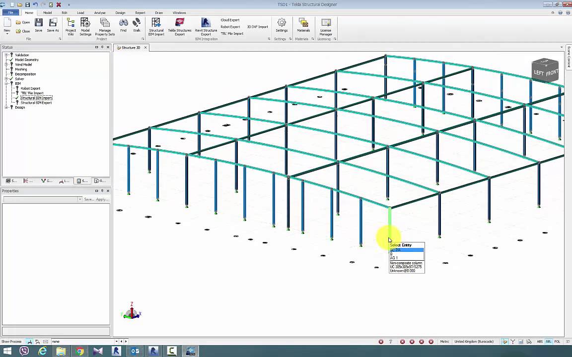 Revit & Tekla Structural Designer Interoperability - YouTube
