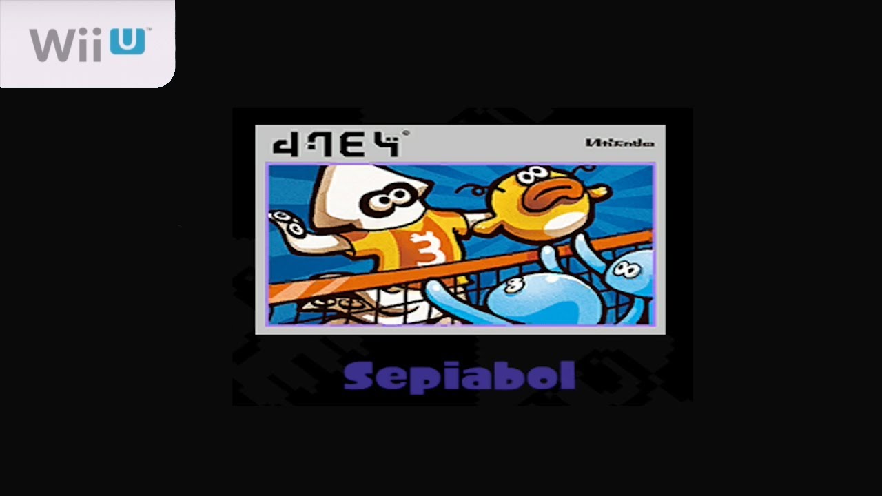 Splatoon Arcade Machine - Squidball (Wii U Gameplay) - YouTube