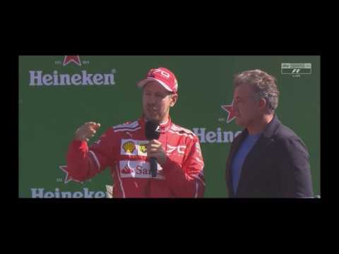 Interview Podium Race Monza F1 2017 - YouTube