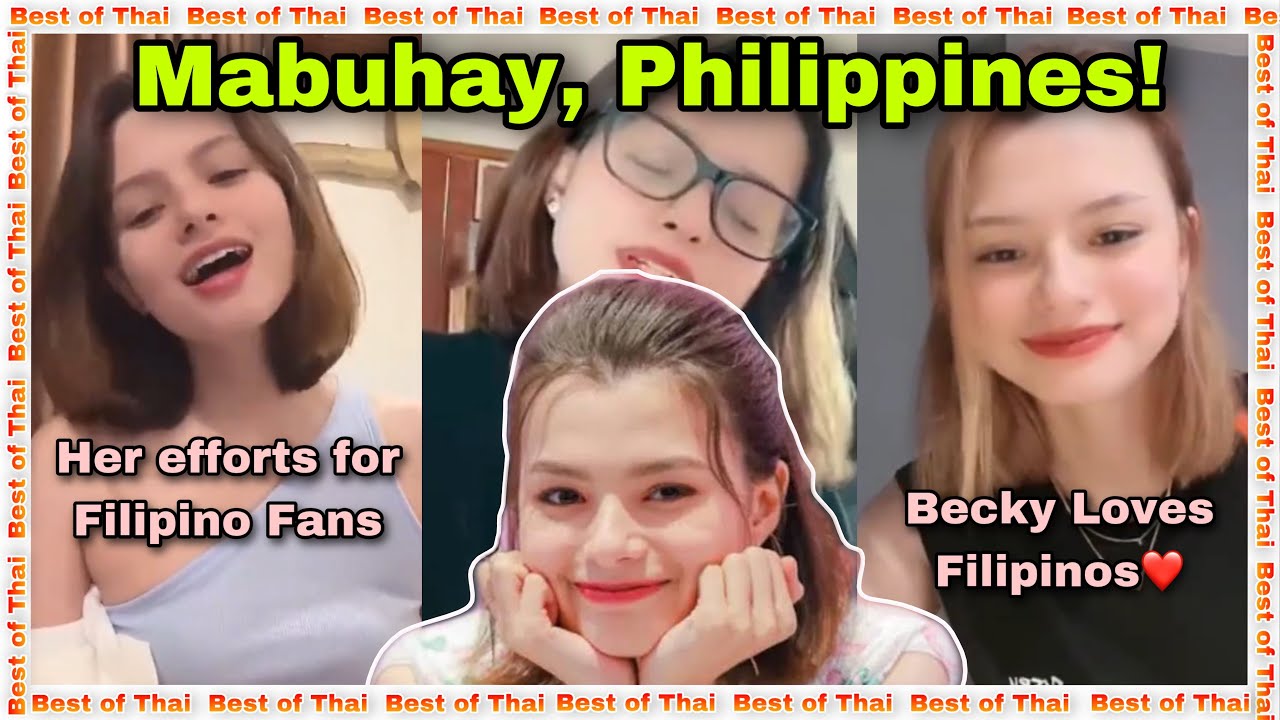 Becky’s Unconditional Love for Filipino Fans | She Always Put Her ...