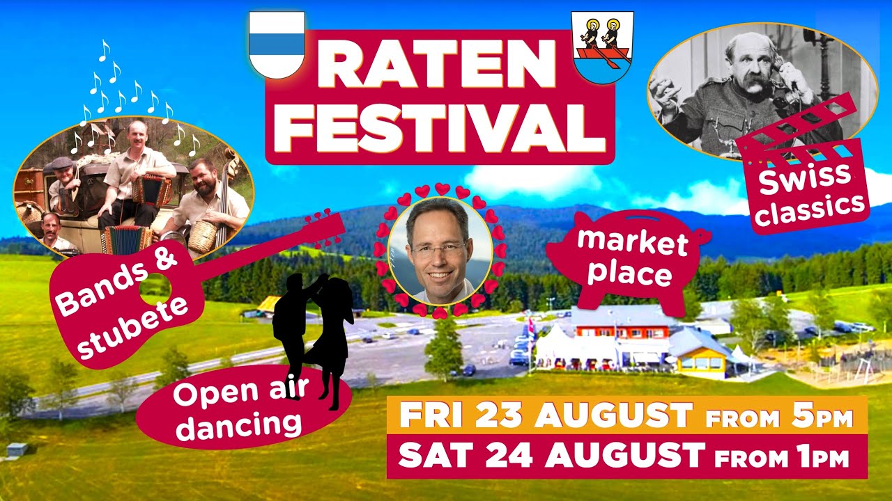RATEN FESTIVAL | Fri 23 + Sat 24 Aug | Swiss celebration for one human ...
