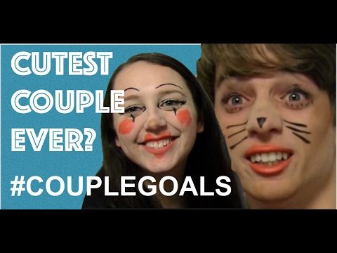 COUPLES DO EACH OTHER'S MAKE-UP!!! - YouTube