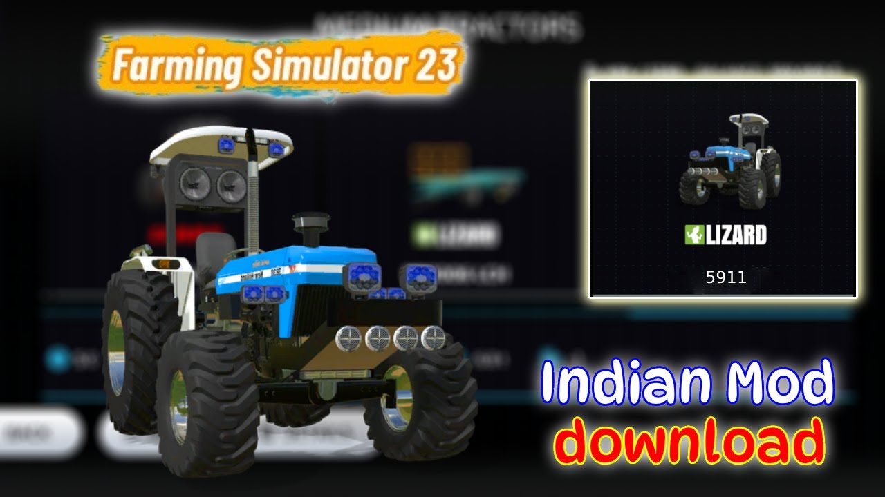 HMT 5911 Mod Link | Fs 23 Indian Mod | Farming Simulator 23 #fs23 # ...