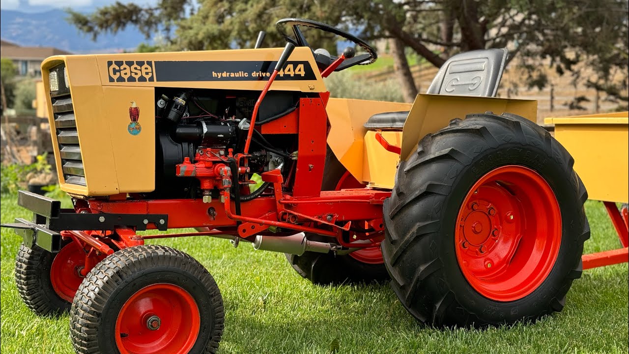 1969 Case 444 - Sleeve Hitch Blade Adapter - YouTube