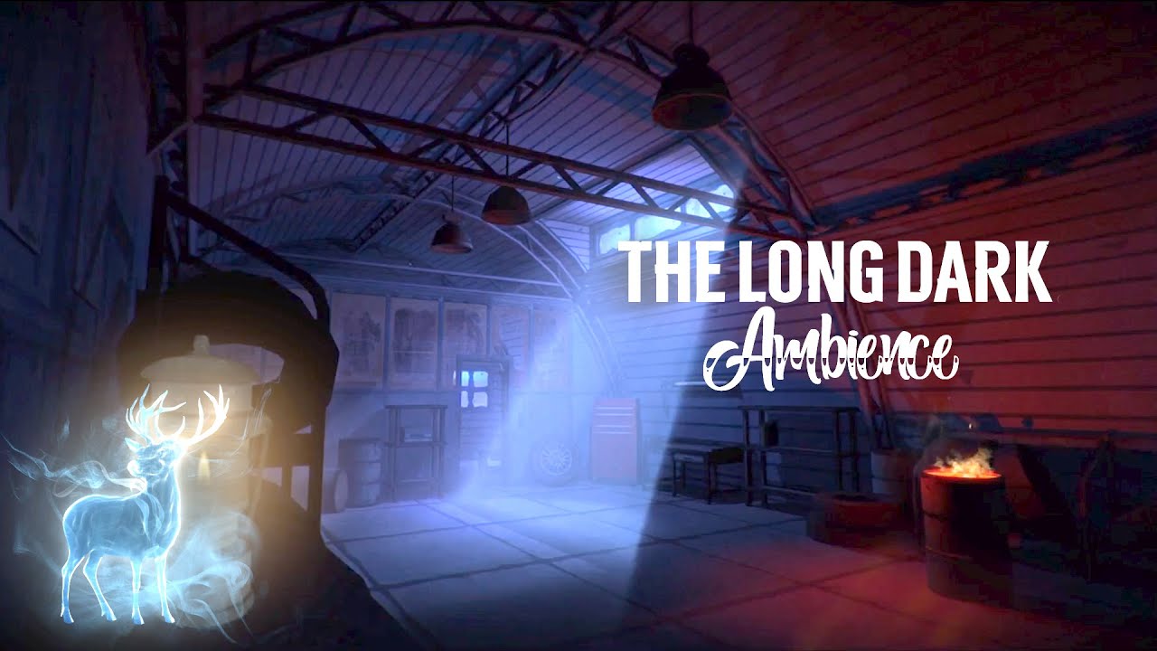The long dark ambience | indoor snowstorm sounds | fire | cinemagraph ...