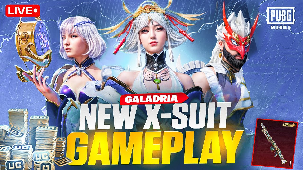 LIVE VERTICAL 🛑 Is This The Best Galadria X Suit Ever? MG3 Maxout ...