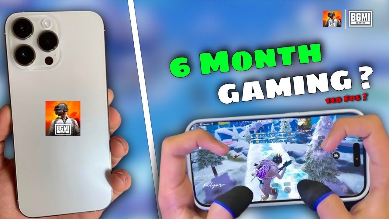 iPhone 16 Pro Max 6 Months Gaming Review 2025 | BGMI FPS, Heating ...