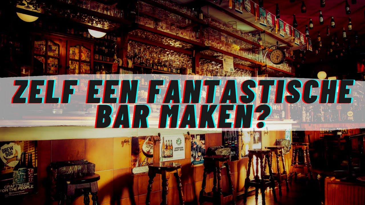 ZELF EEN BAR MAKEN: Maak Zelf Een Bar Voor In De Schuur, Keuken Of ...