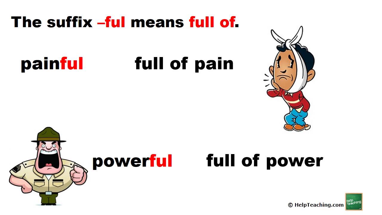 Suffix Ful