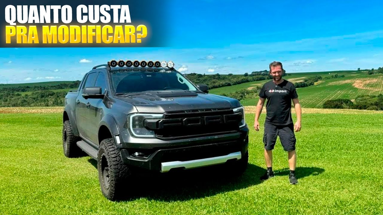 NOVA RANGER V6 LIMITED TRANSFORMADA EM RAPTOR!! - YouTube