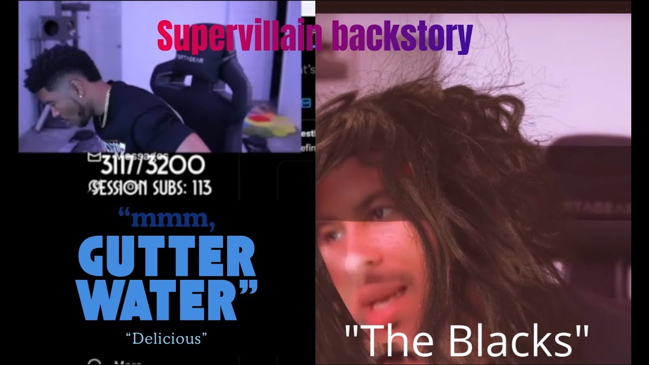 Some black kids caught Lowtiergod drinking gutter water and he's never ...