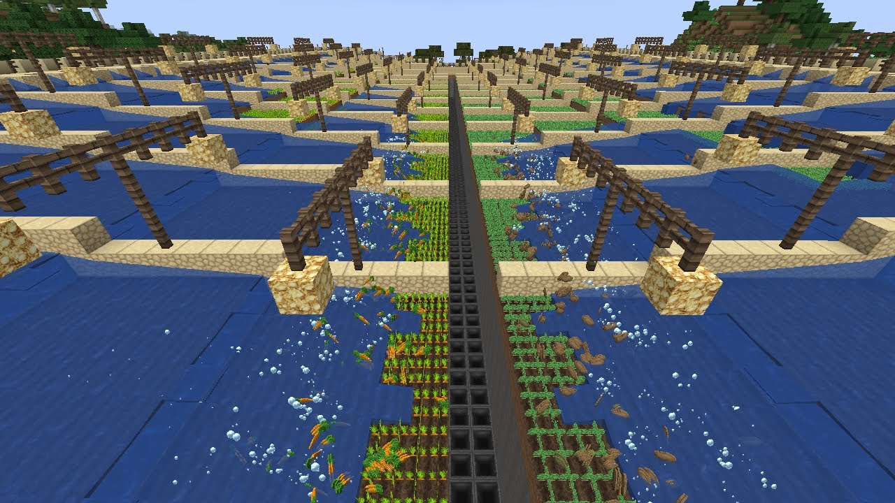 I set my computer on fire harvesting the Largest Farm in Survival ...