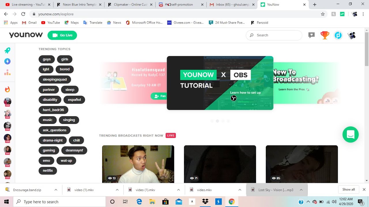 Best of The Best on YouNow!!! mp4 - YouTube