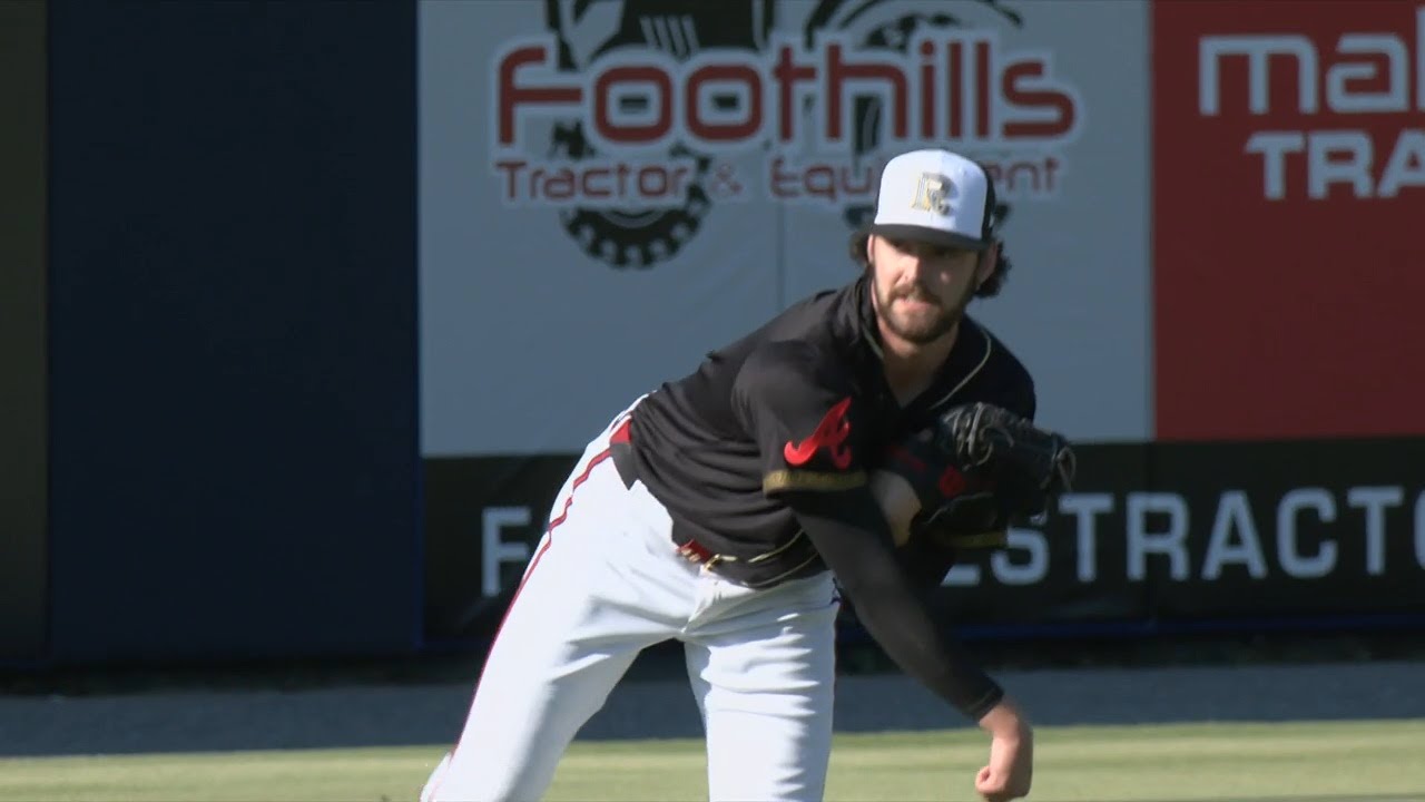 Braves pitcher Ian Anderson throws 4.1 innings of two-run ball in rehab ...
