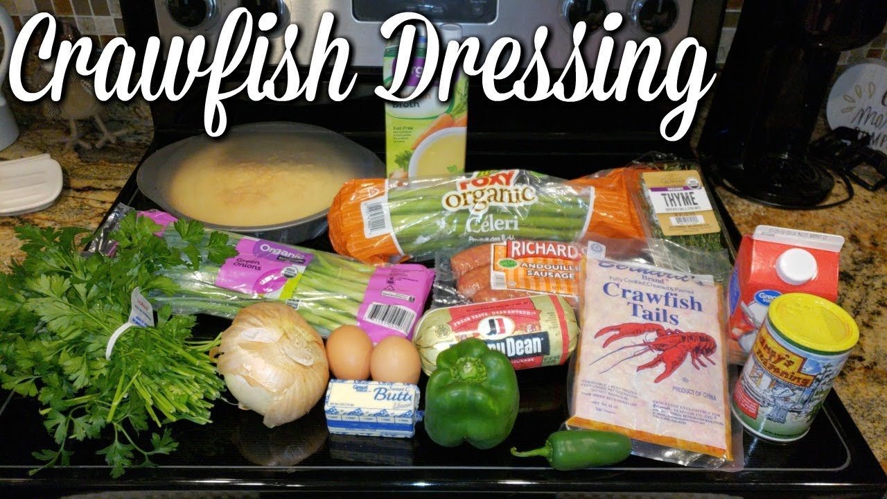 CRAWFISH DRESSING~THANKSGIVING SIDE RECIPES - YouTube