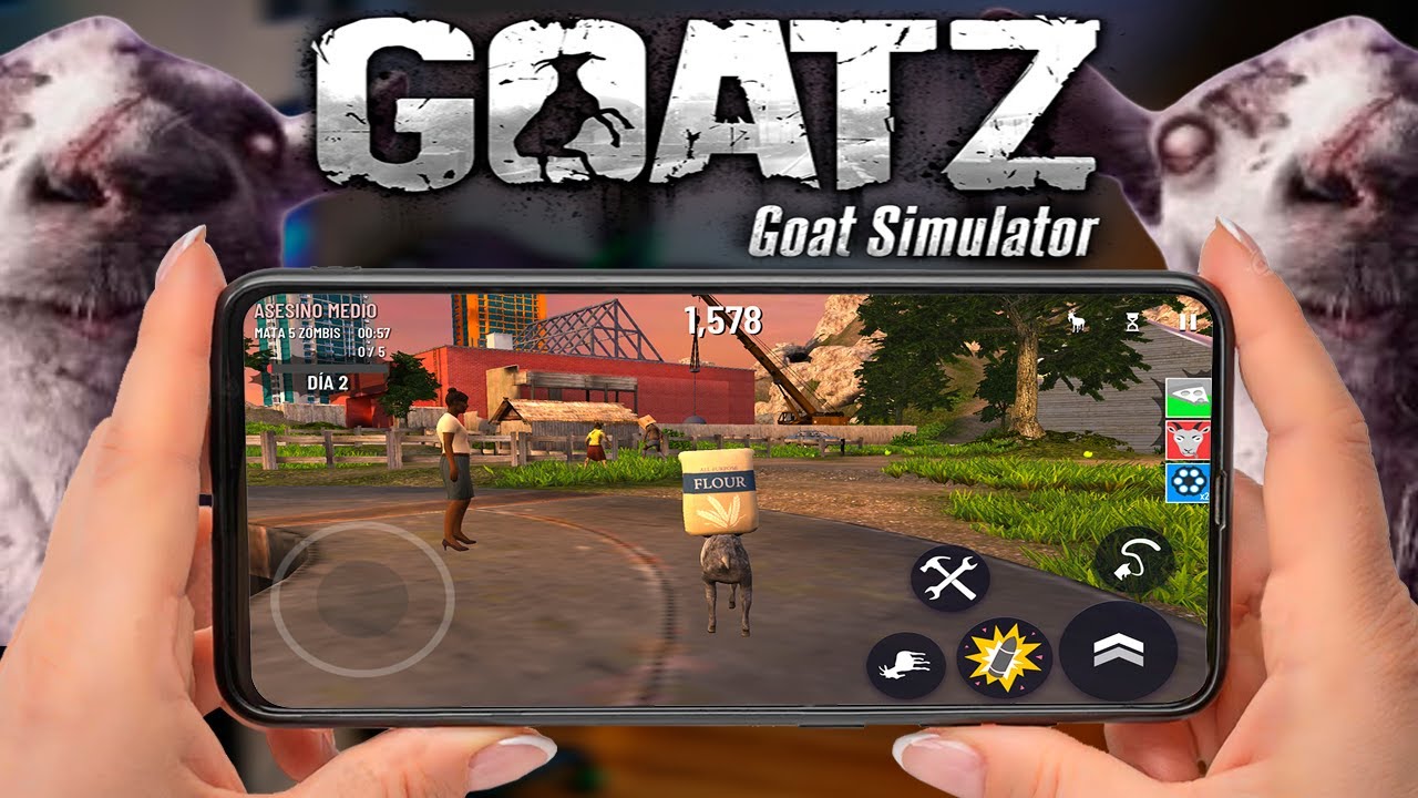 ASI ES GOAT SIMULATOR GOATZ EN ANDROID! | GOATZ MOBILE ANDROID 2025 ...