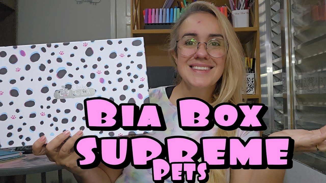 BIA BOX 28 by Tris Unboxing Clube de papelaria de assinatura SUPREME # ...