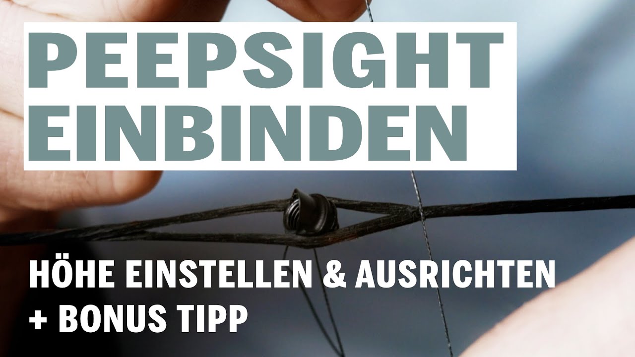 PeepSight einbinden , Höhe einstellen und ausrichten + Bonus-Tipps ...
