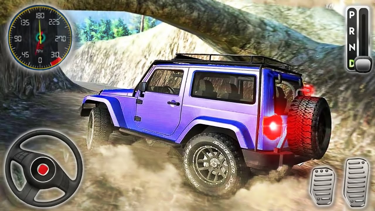 Offroad 4x4 Rally Jeep Driving Racing - SUV Driver Hill Simulator ...