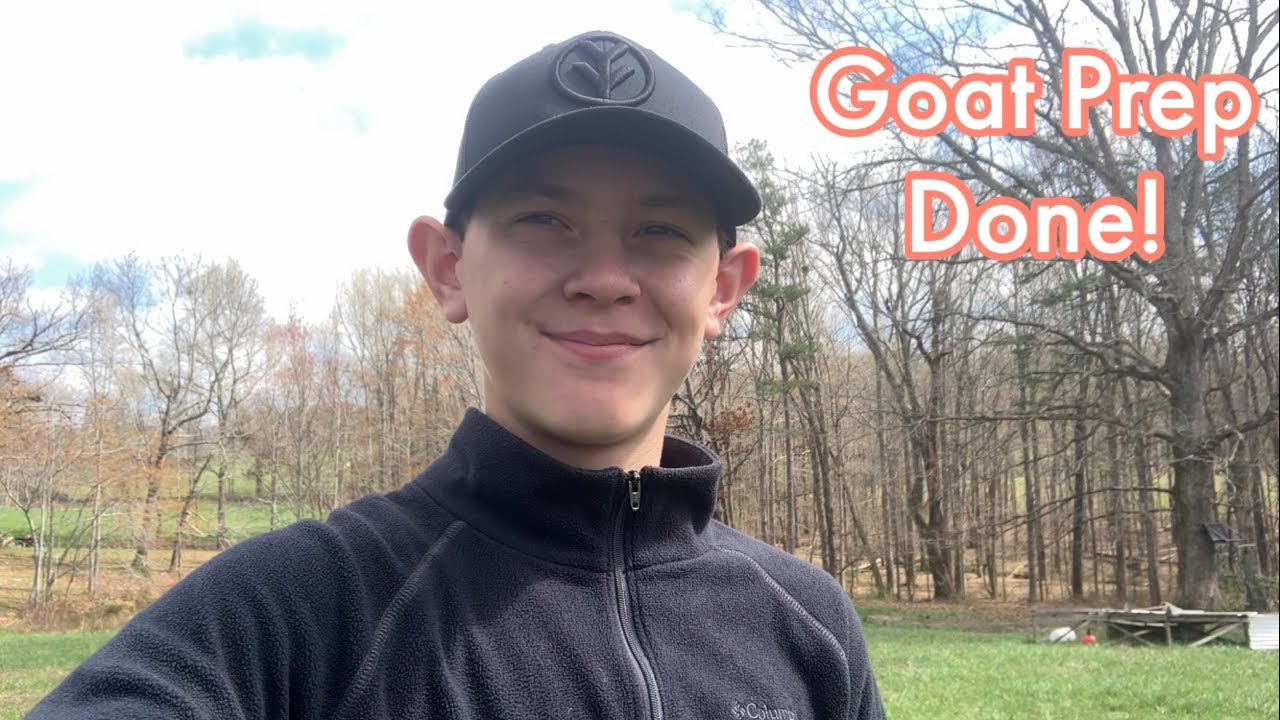 Final Prep For Goats - YouTube