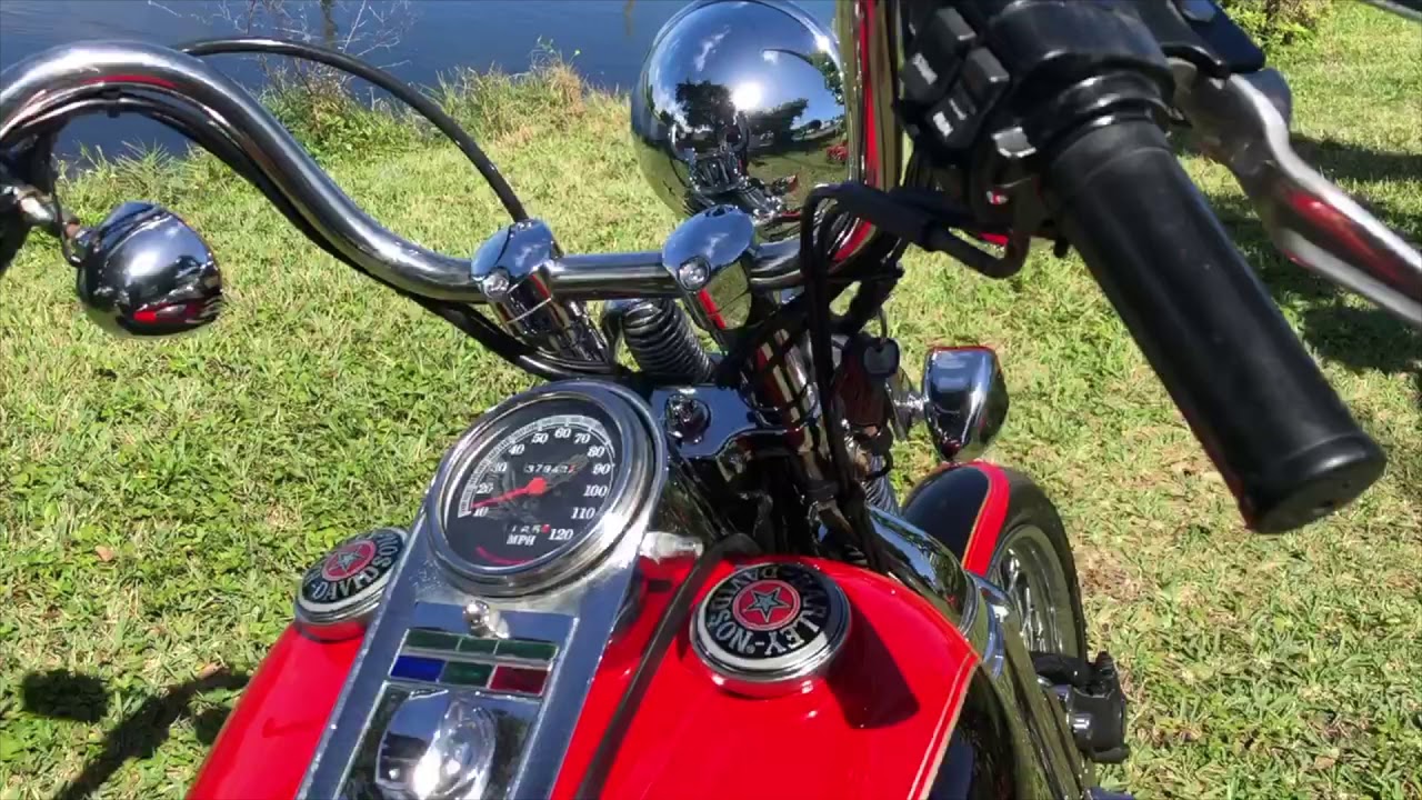 1990 HARLEY-DAVIDSON SPRINGER SOFTAIL - YouTube