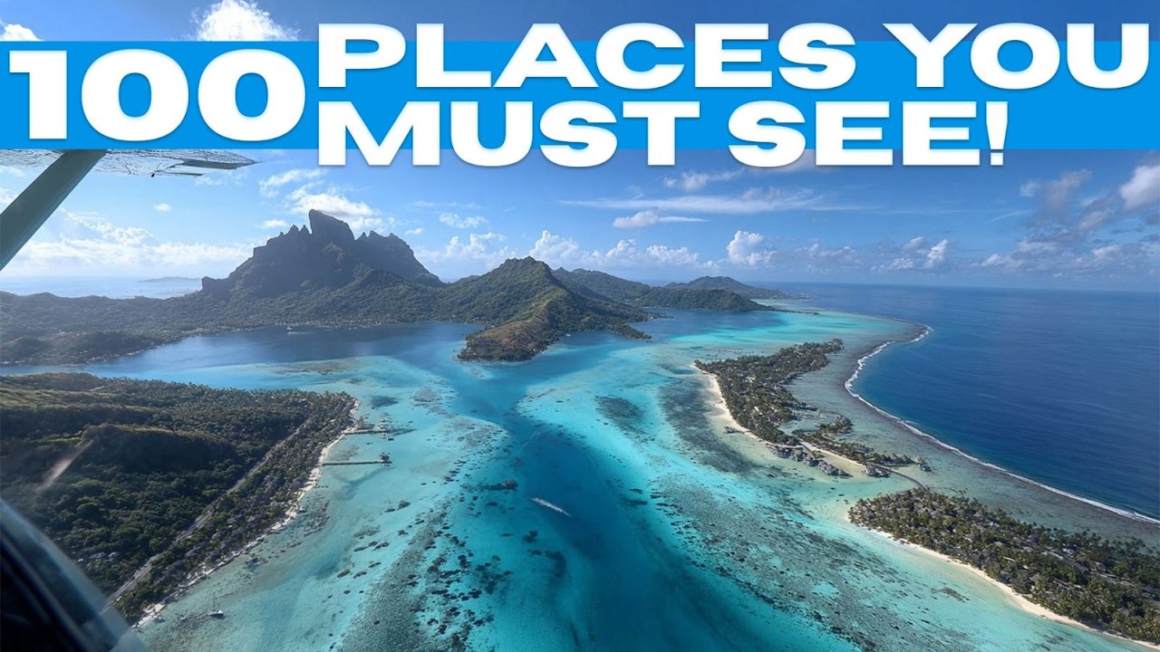 100 Best Travel Destinations in the World 2025 4K - YouTube