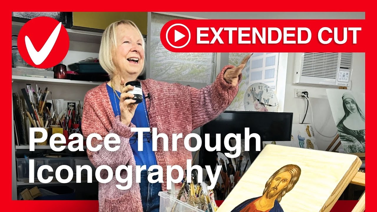 The sacred art of iconography: Sue Orchison - YouTube