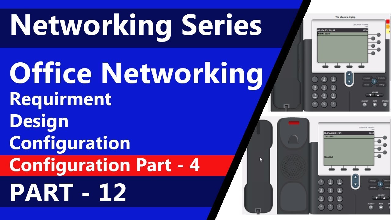 IP Phone Configure | Network Series | Requirement - Design ...
