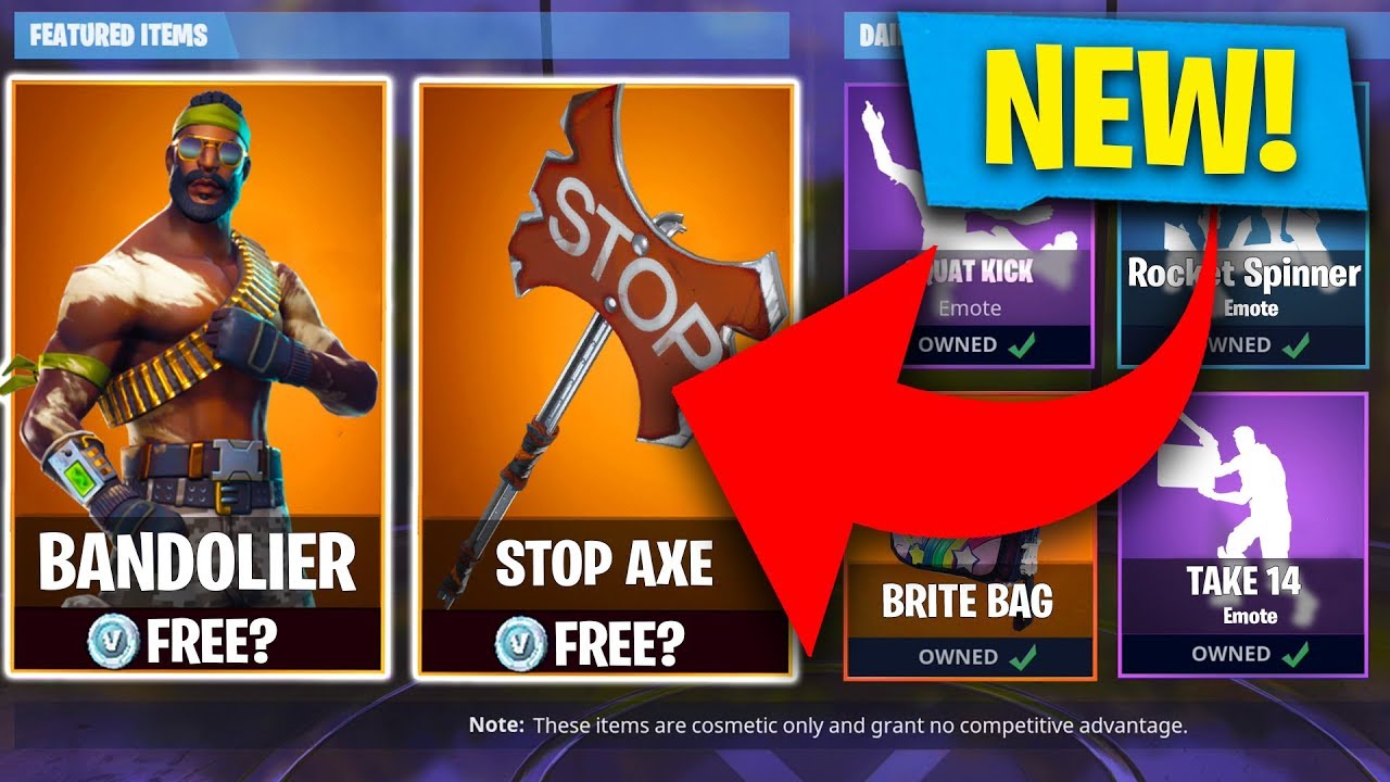 FIRST LOOK! NEW BANDOLIER SKIN STORE UPDATE! (Fortnite: Batte Royale ...
