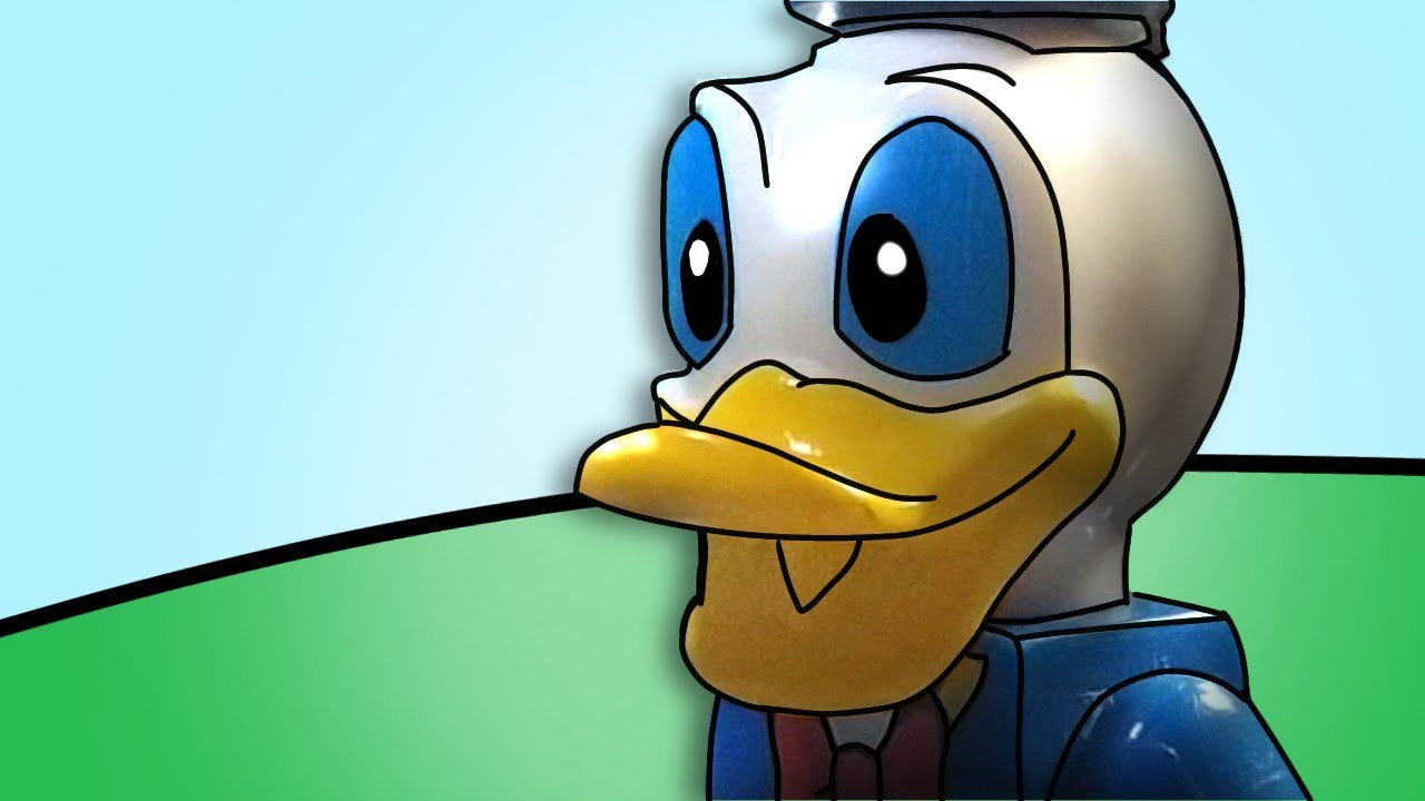 The Duck Song but it's Lego Donald Duck - YouTube