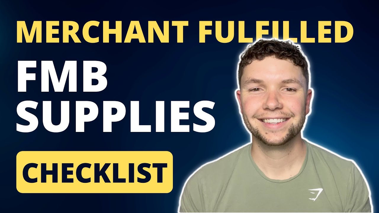 HOW TO PREPARE TO MERCHANT FULFILL FBM DURING Q4 | AMAZON SELLING - YouTube