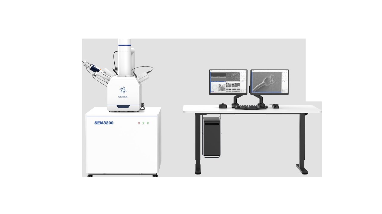 CIQTEK Tungsten Filament Scanning Electron Microscope SEM3200 - YouTube