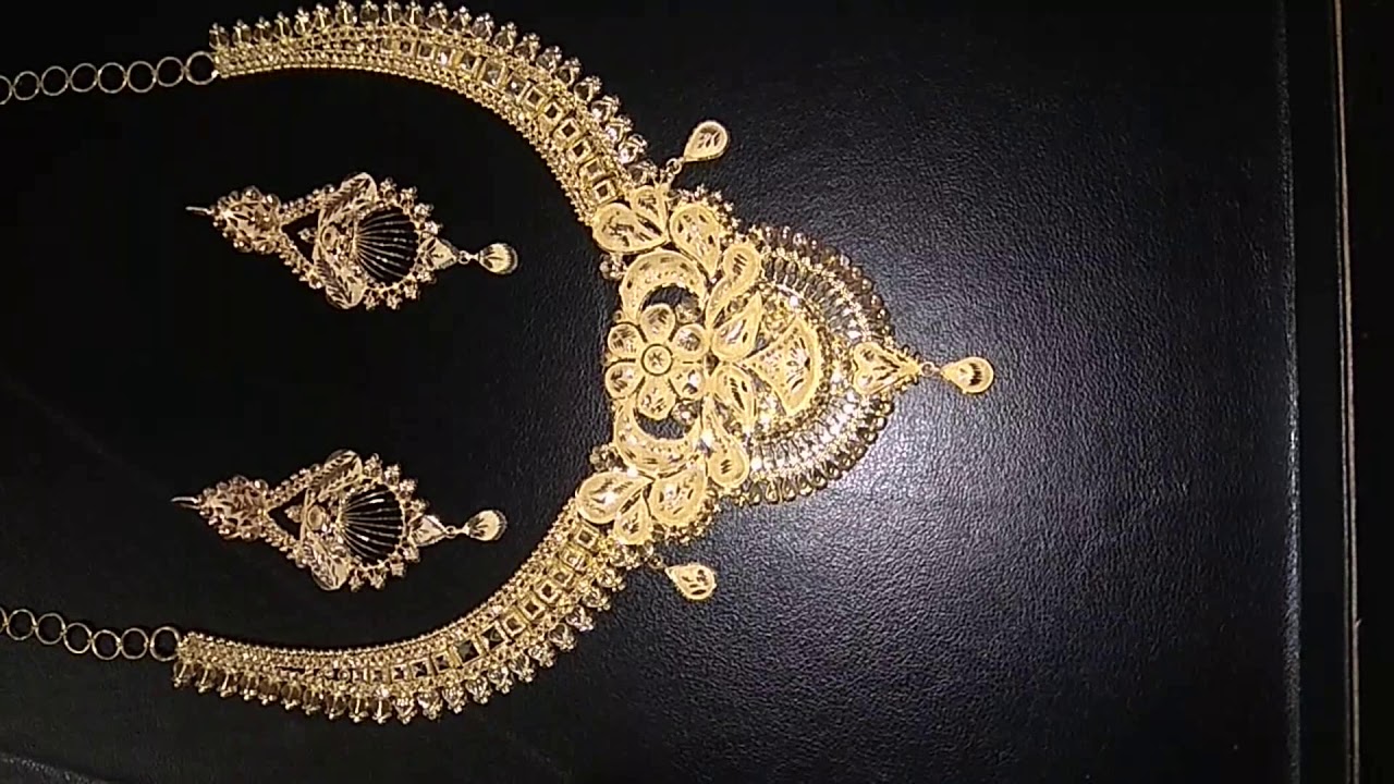 New jewellery set with price | necklace set with earrings @JJ.Jewellers ...