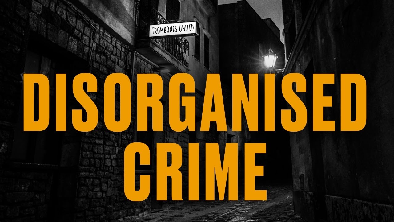 Disorganized Crime