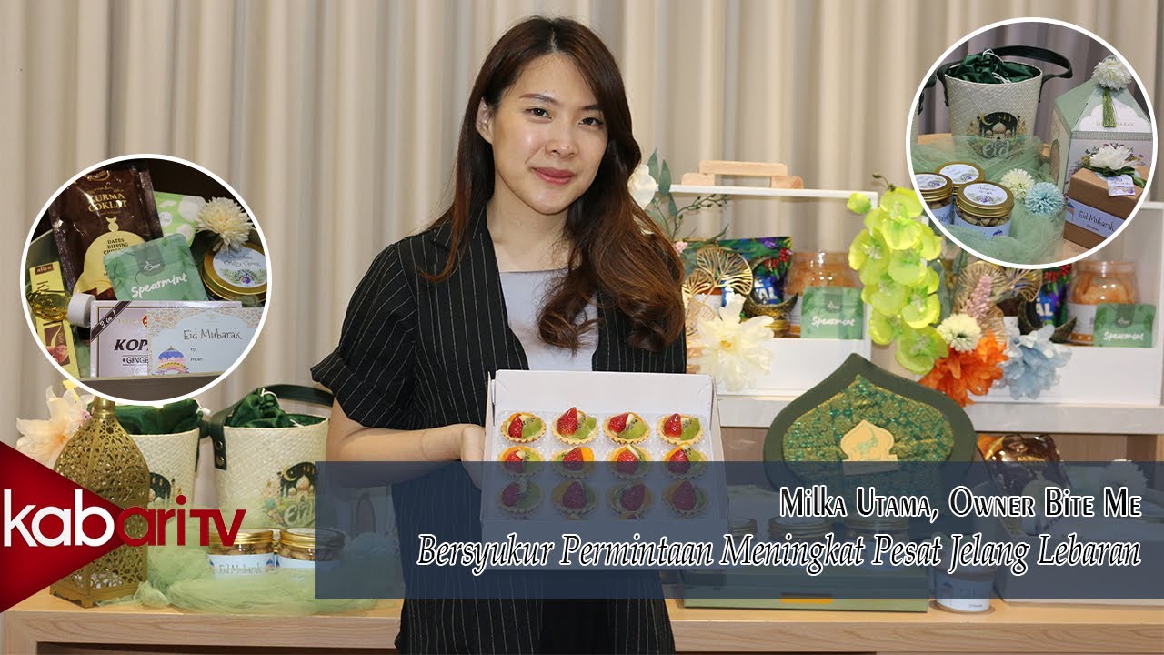 Milka Utama, Owner Bite Me : Bersyukur Permintaan Meningkat Pesat Jelang Lebaran - YouTube
