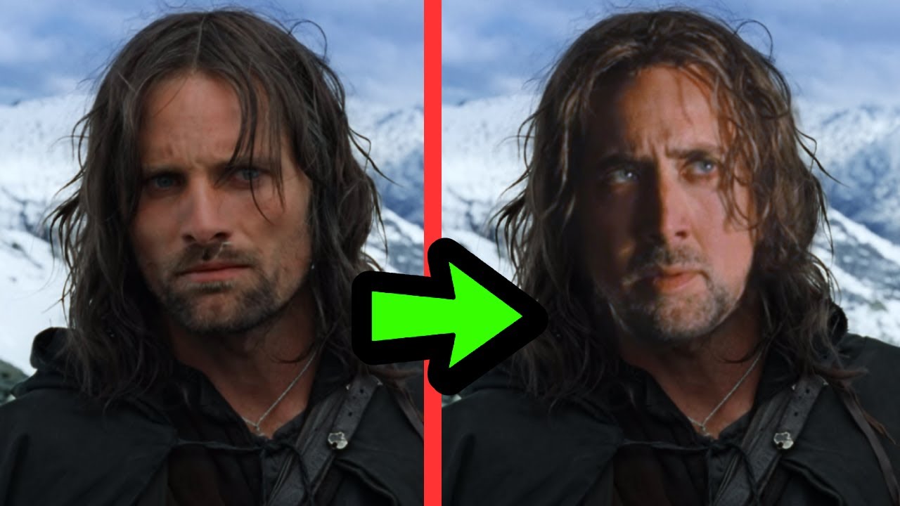 The Lord of the Rings but with Nic Cage - YouTube