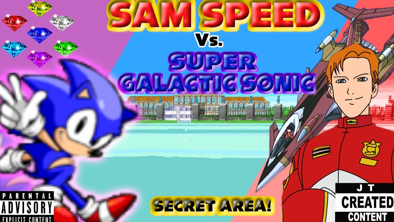 SRB2: Galactic Sonic Vs Sam Speed! - YouTube