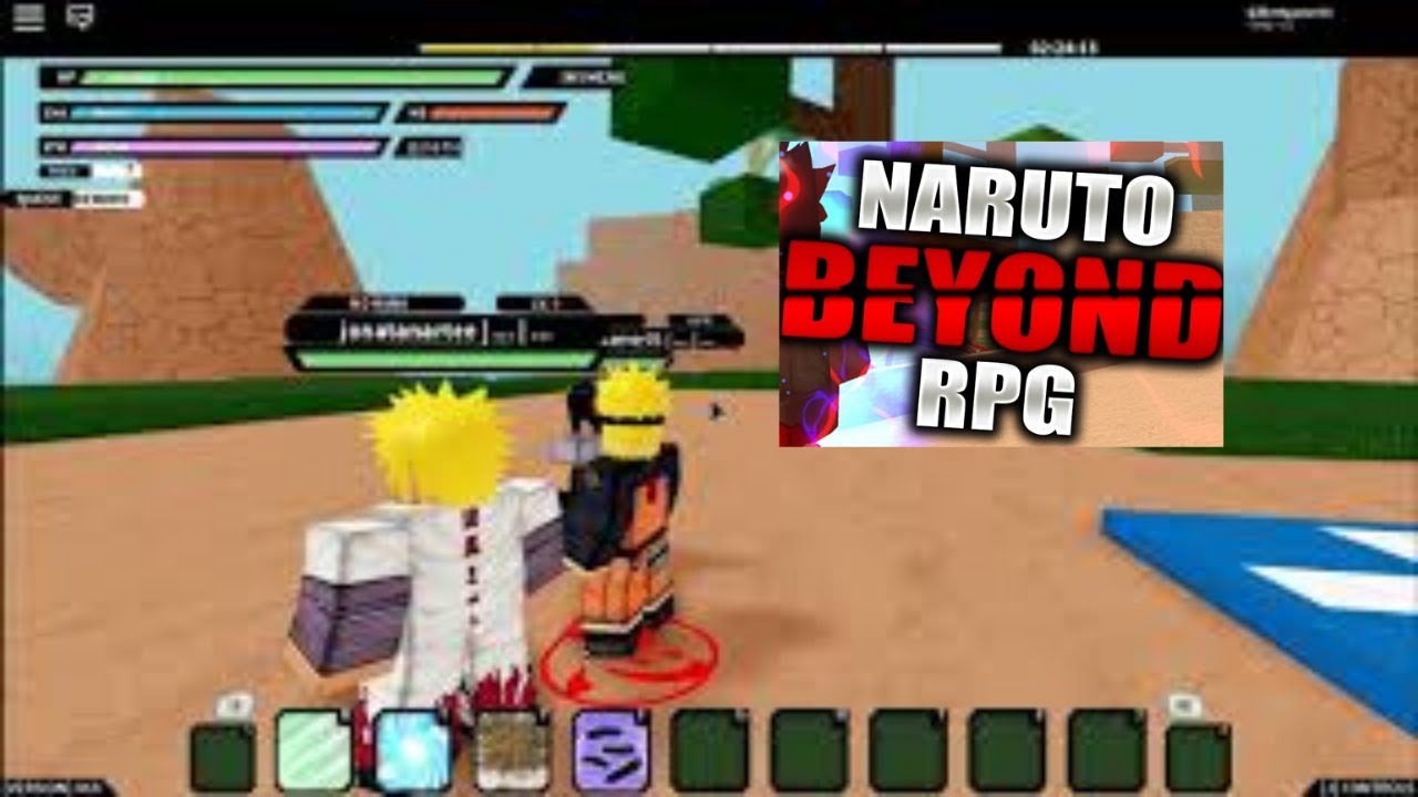 Jogando Roblox Naruto RPG: Beyond alpha - YouTube